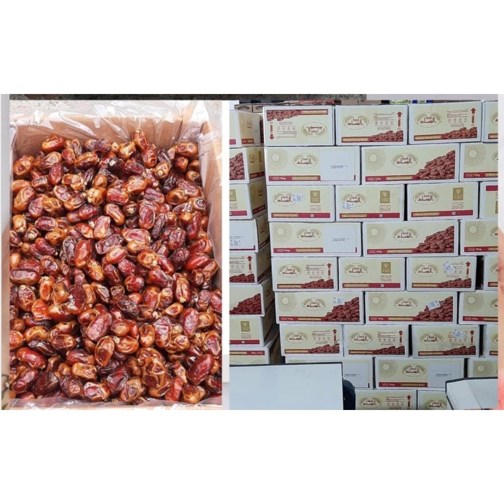Jual Kurma Khalas Al Saad 10KG EXP 2027 FRESH PANEN TERBARU ENAK EMPUK ...
