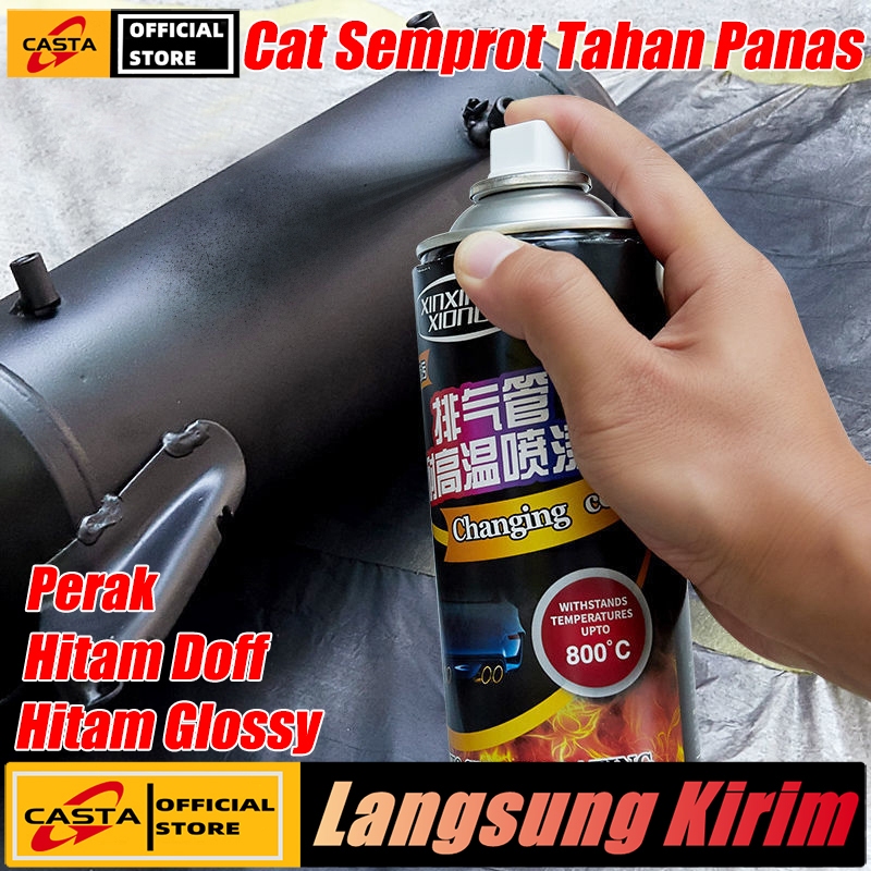 Jual CASTA Mobil Motor Tahan Bensin Cat motor premium hi temp black Cat ...