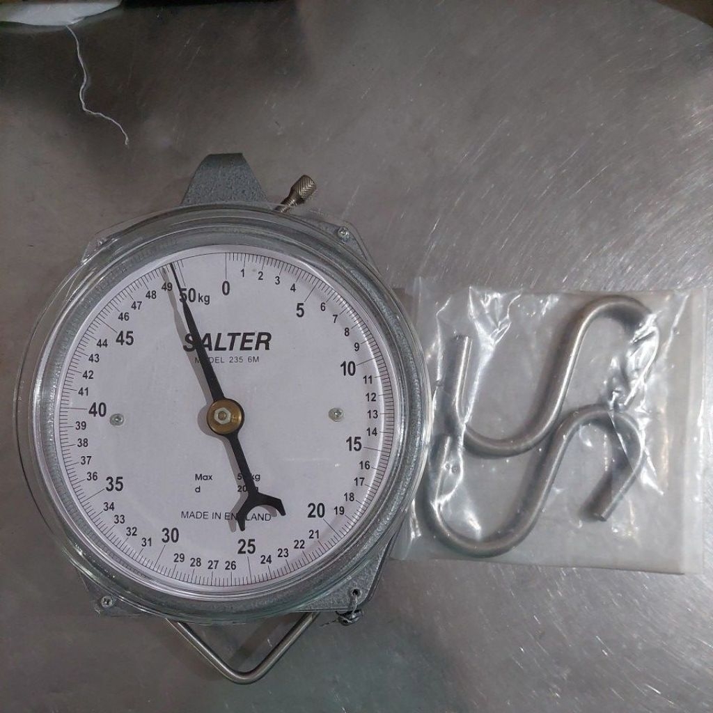 Jual Timbangan Gantung SALTER 50kg Model 235 6M | Shopee Indonesia