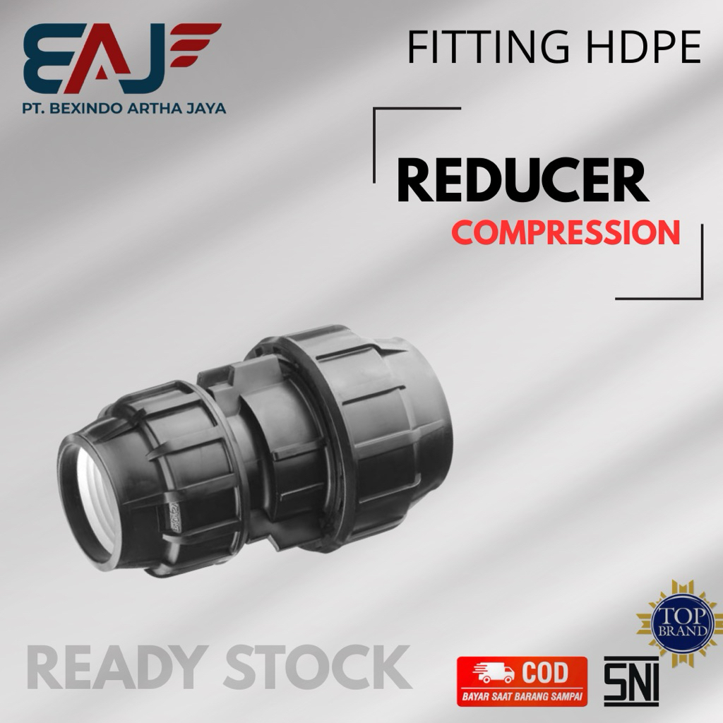 Jual Reducer Pipa Hdpe Ukuran 63 x 50 mm | Reducing Compression Fitting ...
