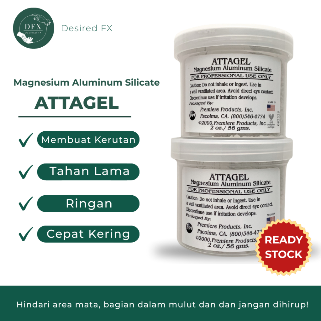 Jual [READY REPACKED & FULL PACK] Attagel Magnesium Aluminium Silicate ...