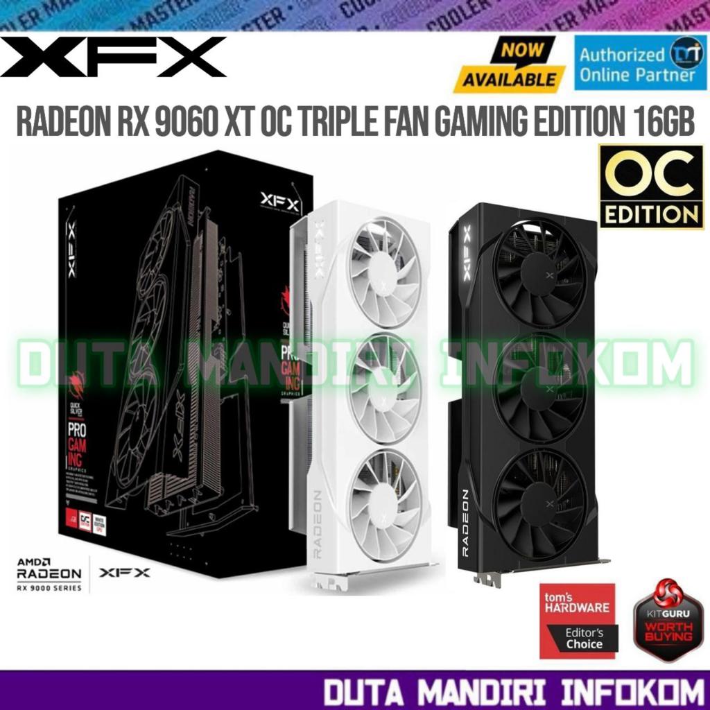 Jual XFX Swift AMD Radeon RX 9060 XT OC Gaming Edition 16GB GDDR6 PCIe ...