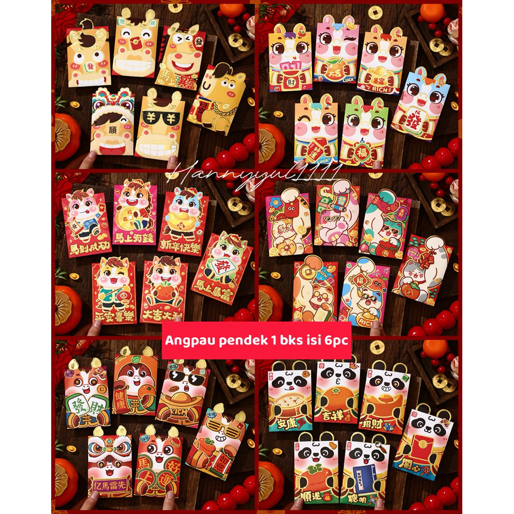 Jual Kertas angpao CNY/ Angpao Imlek/ Angpau imlek / Angpau chinese new ...