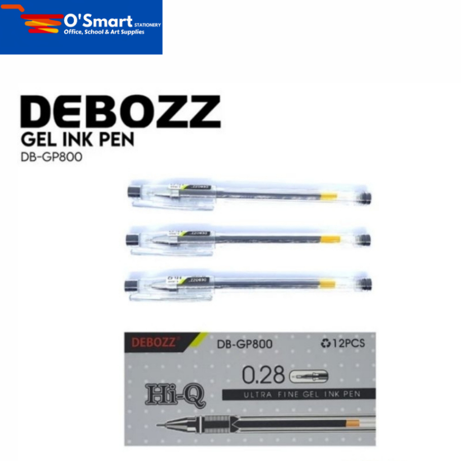 Jual PENA DEBOZZ HI-Q 0.28 GP-800 (12) | Shopee Indonesia