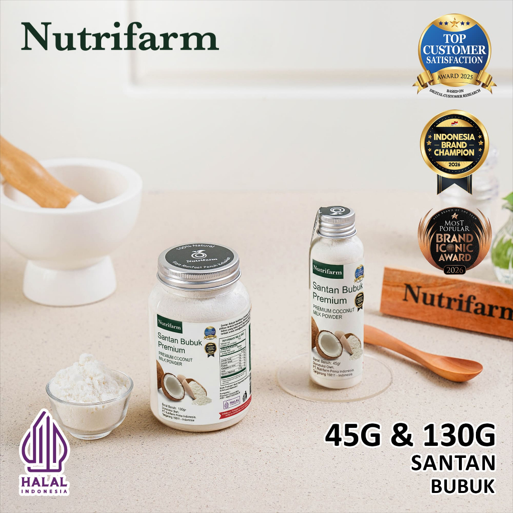 Jual Nutrifarm Santan Bubuk 45g 130g | Shopee Indonesia