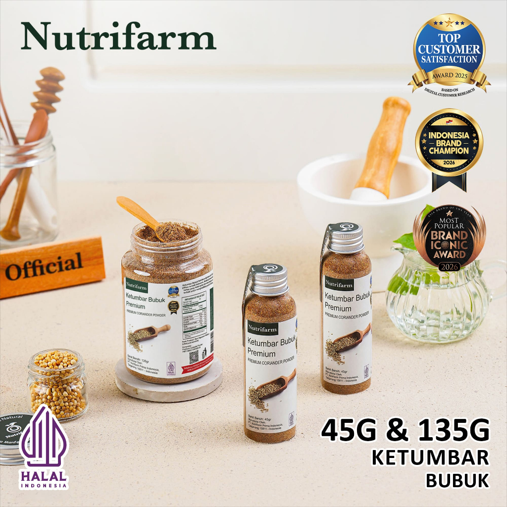 Jual Nutrifarm Ketumbar 45g 135g | Shopee Indonesia