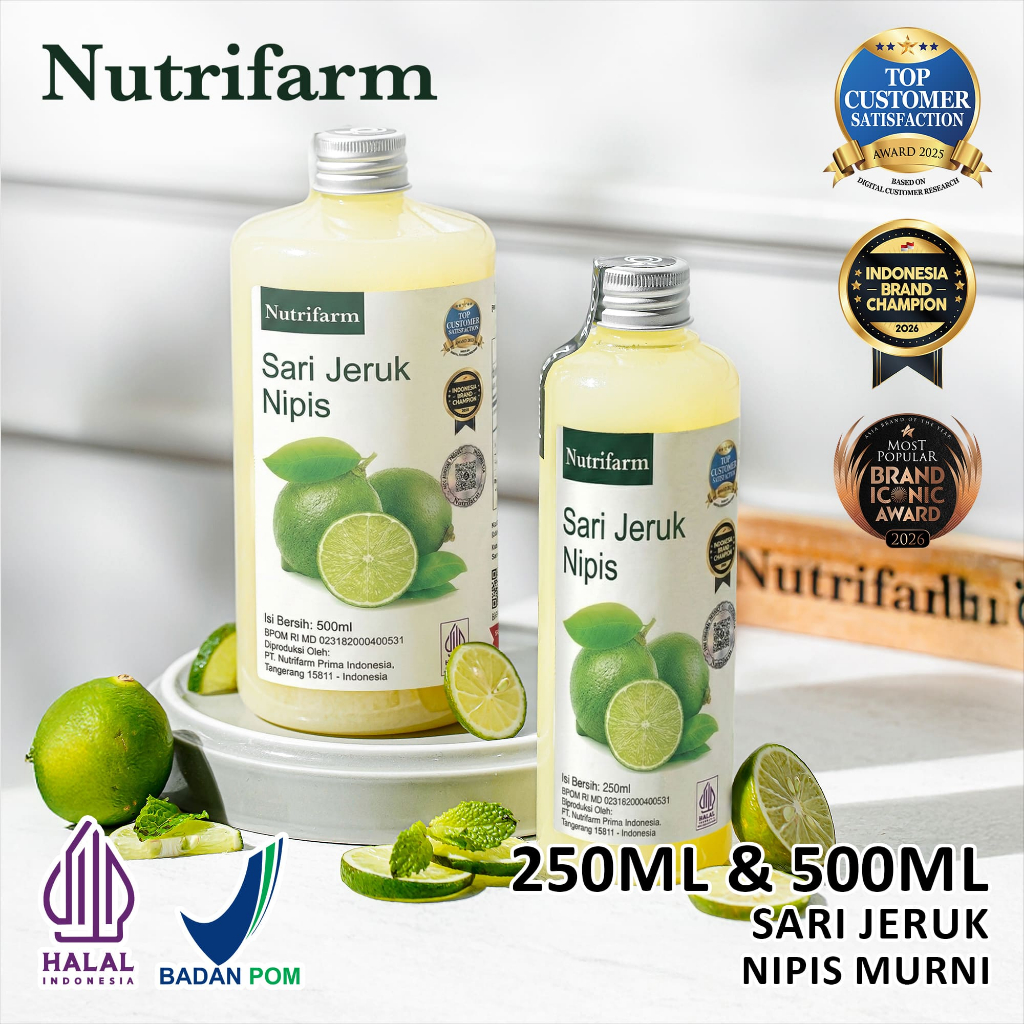 Jual SARI JERUK NIPIS 250ML 500 ML MURNI ASLI 100%/ LIME JUICE MURNI ...
