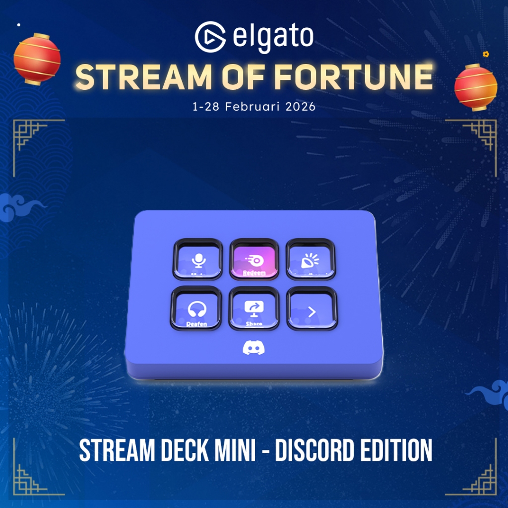 Jual ELGATO Stream Deck Mini x Discord - 6 Customizable LCD keys Usb ...