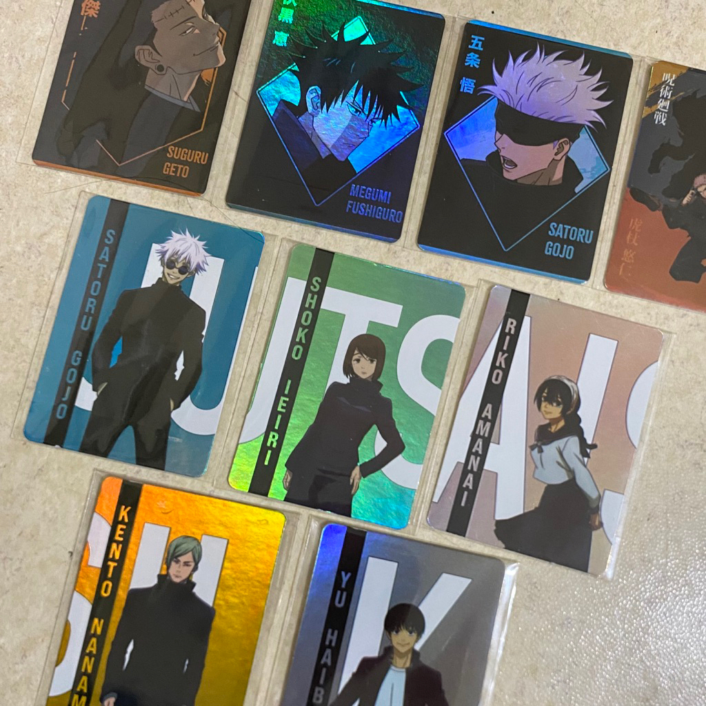 Jual Jujutsu Kaisen / JJK x Lawson Card Unsealed | Hidden Inventory ...