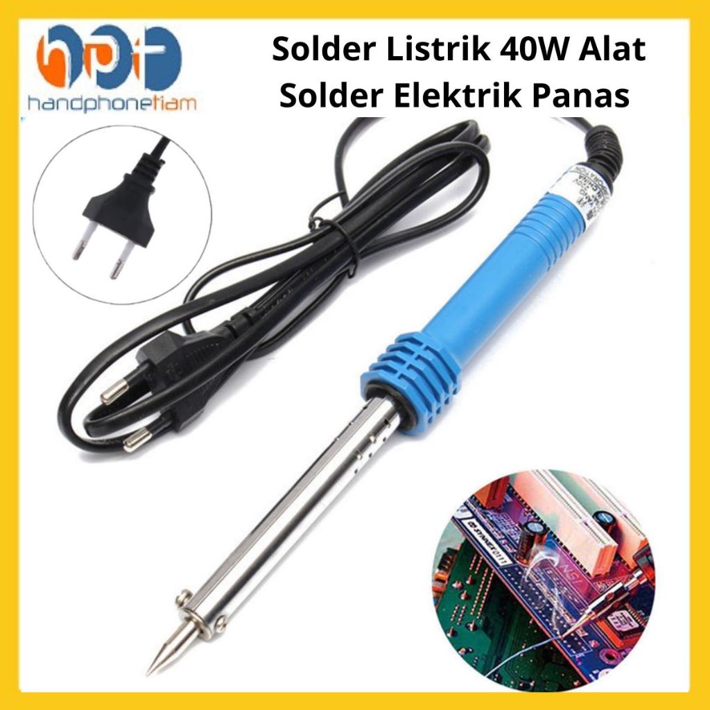 Jual Solder Listrik 40W Alat Solder Elektrik Panas Cepat Cocok untuk ...