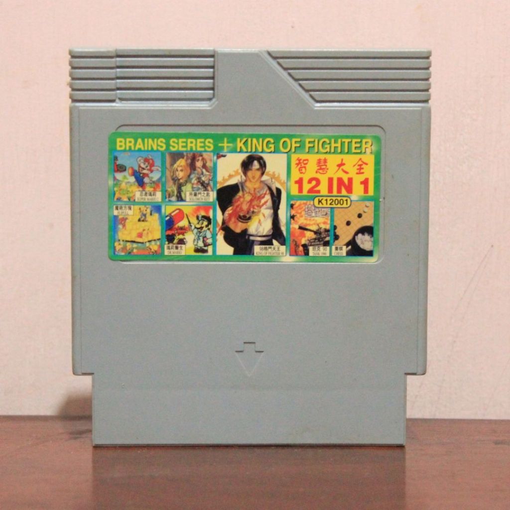 Jual Kaset Nintendo 12 IN 1 Ada Box Multi Game NES 8 Bit Tested Normal ...