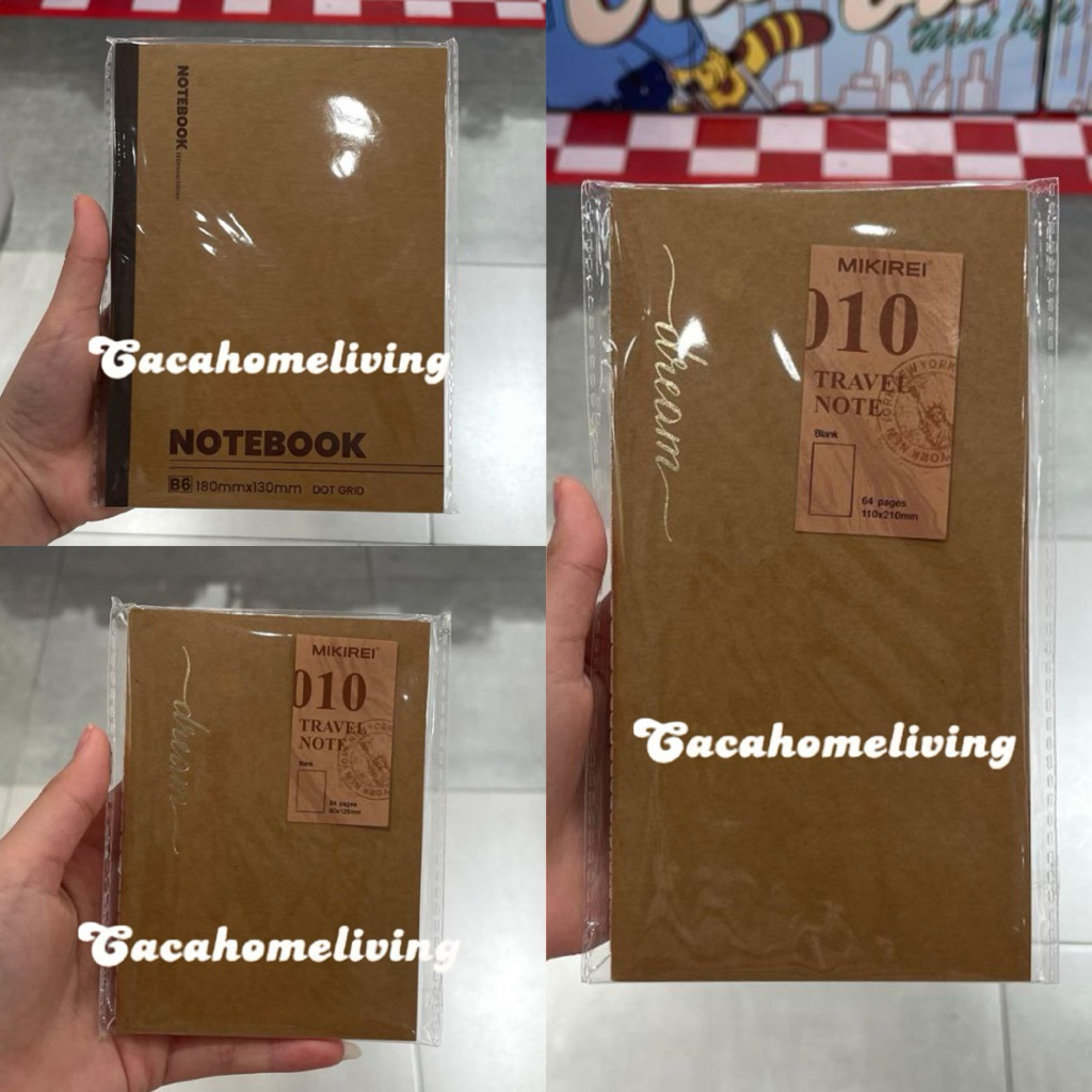 Jual Ohsome x Mikirei - Notebook / Refill Book Mikirei Travel Note ...