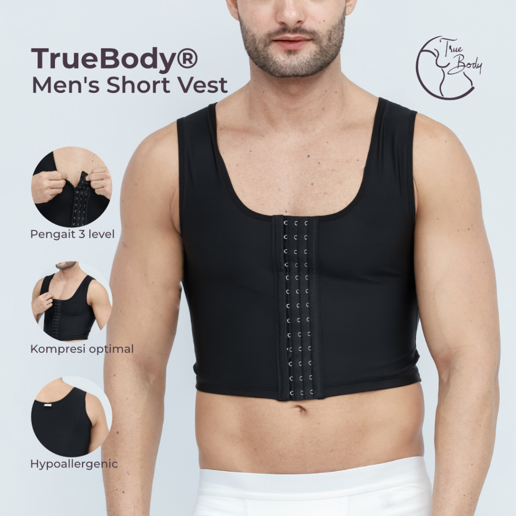 Jual TRUEBODY Korset Pria Pasca Operasi Gynecomastia Men's Post ...
