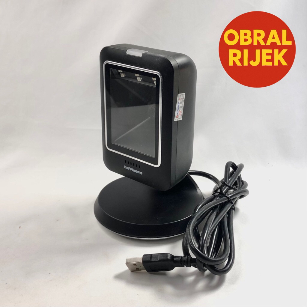 Jual [RIJEK RUSAK] Desktop Barcode Scanner Portable USB 1D 2D QR ...