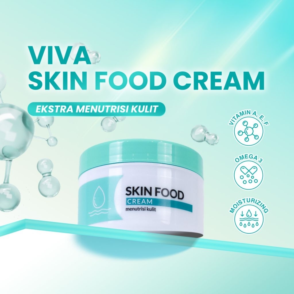 Jual Viva Skin Food Cream 30gr / Pelembap Badan / Moisturizing ...