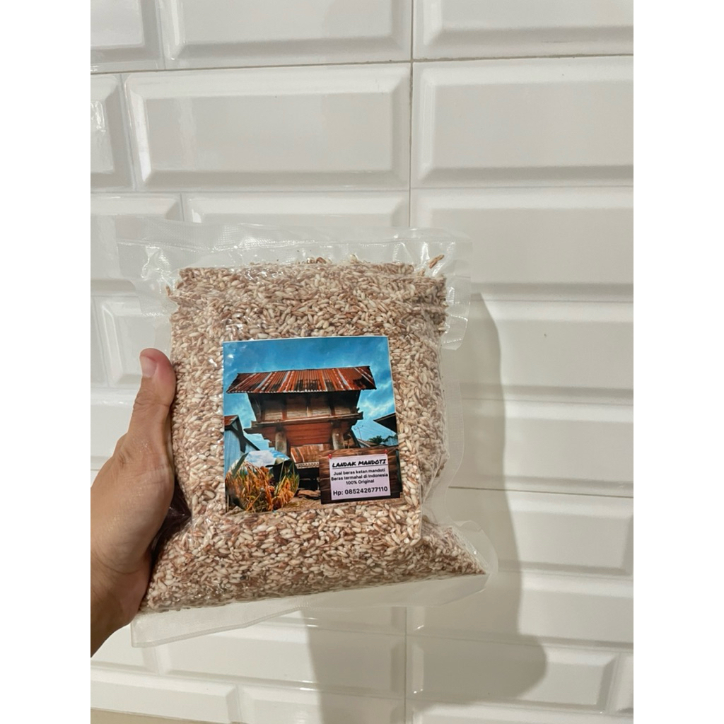 Jual Beras ketan mandoti | Pulu mandoti | kemasan 1 liter | Shopee ...