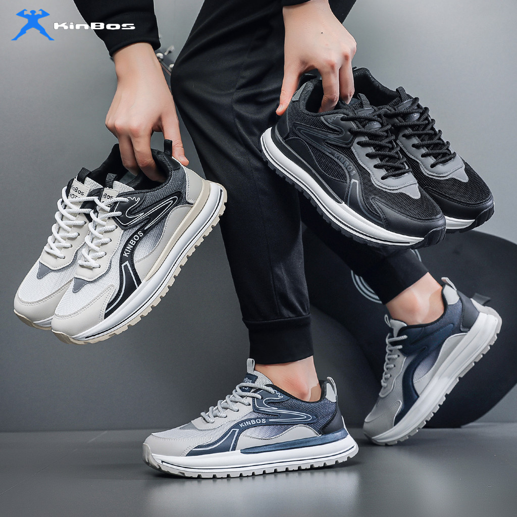 Jual KINBOS Sepatu Pria Sneakers Olahraga Lari Training Kasual Sporty ...