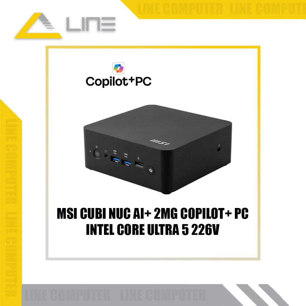 Jual MSI Cubi NUC AI+ 2MG Copilot PC - Intel Core Ultra 5 226V 16GB ...