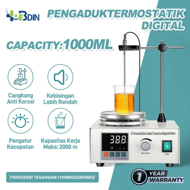 Jual BD Magnetic Stirrer 85-2 Hotplate Magnetik Strirer Hotplate ...