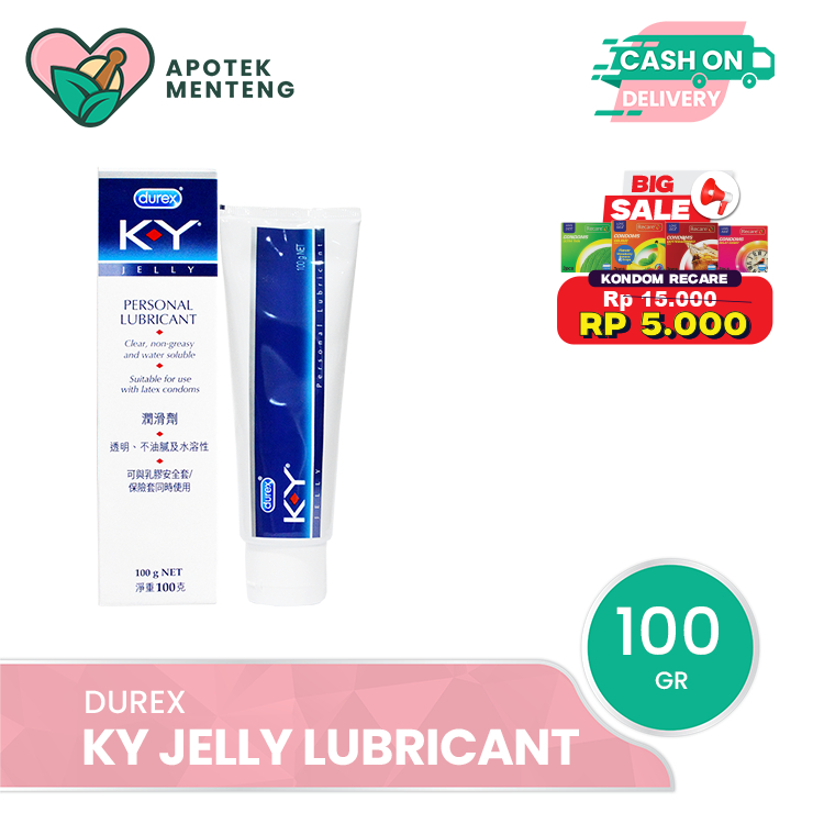 Jual Durex KY Jelly Lubricant 100 Gr - Pelumas Durex K-Y Lubrikan ...