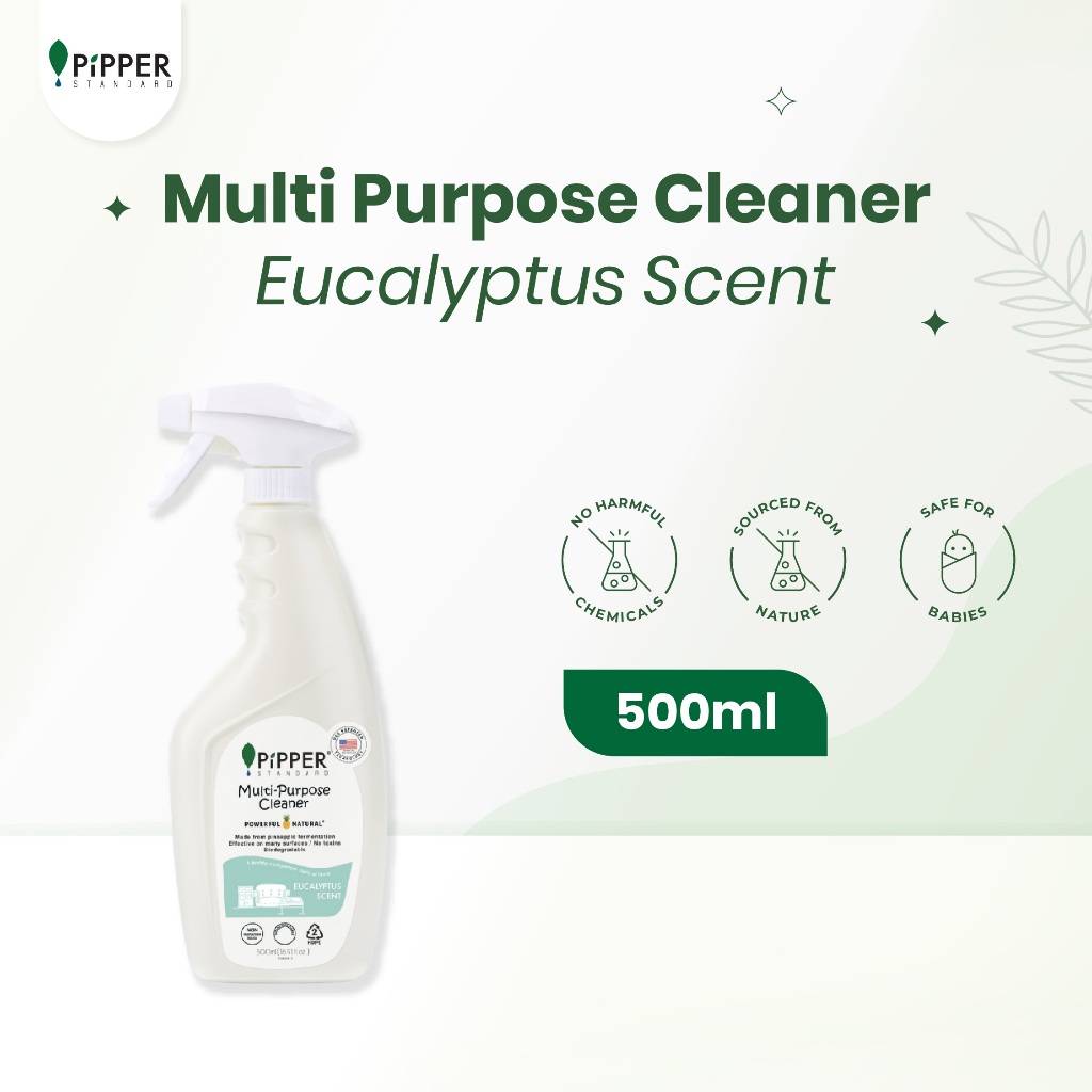 Jual PiPPER Multi Purpose Cleaner Eucalyptus Scent 500ml | Shopee Indonesia