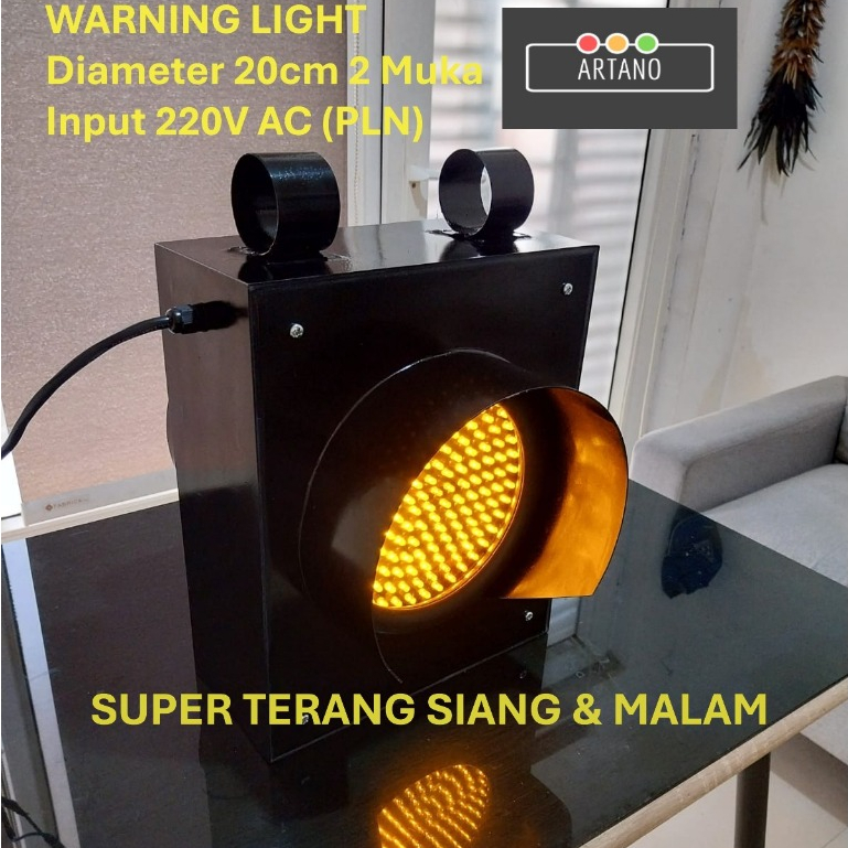 Jual Lampu Warning Light Lampu Hati Hati Traffic Light SUPER TERANG ...