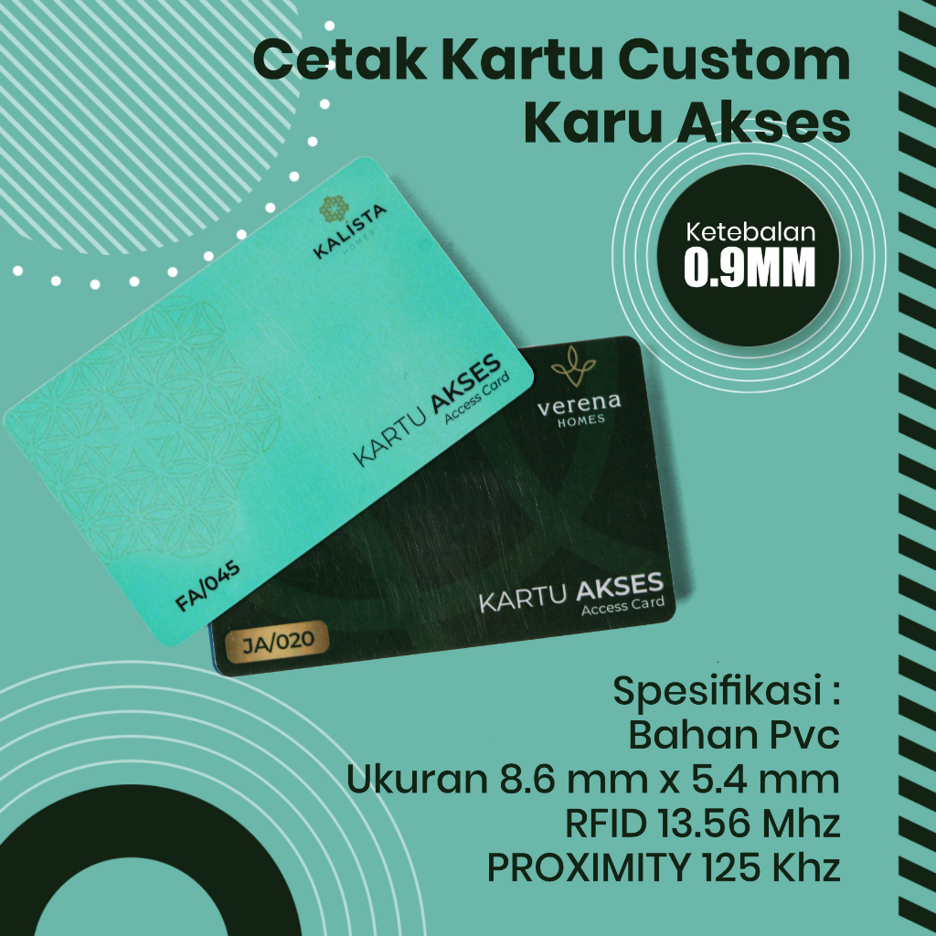 Jual CETAK KARTU AKSES/KARTU ABSEN/ SMART CARD RFID | Shopee Indonesia