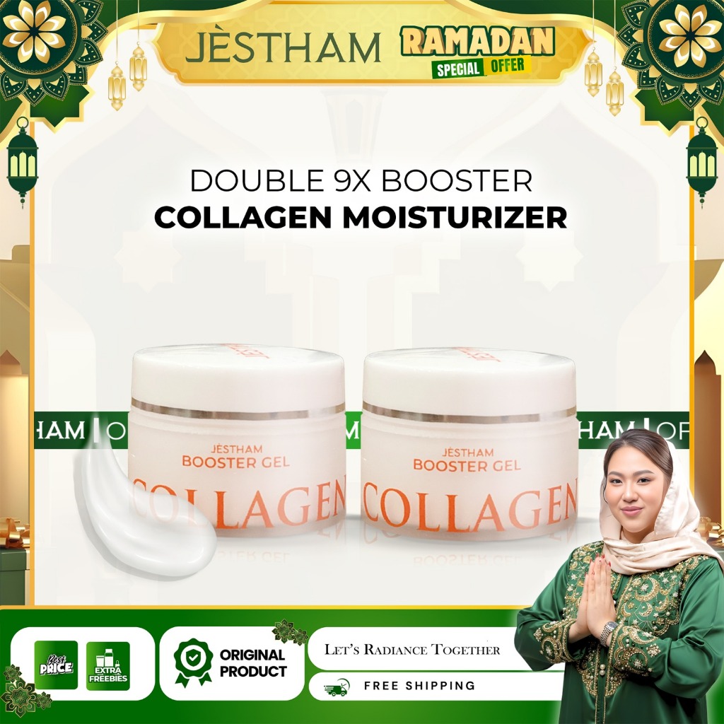 Jual Jestham Double 9x Booster Collagen Moisturiser - Moisturizer Wajah ...