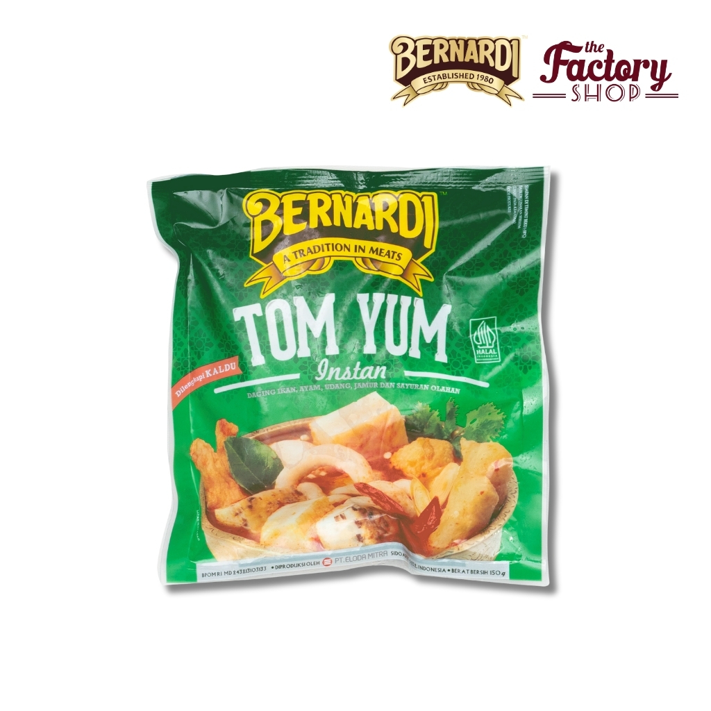Jual BERNARDI TOM YUM INSTAN 150G (9911150402) | Shopee Indonesia