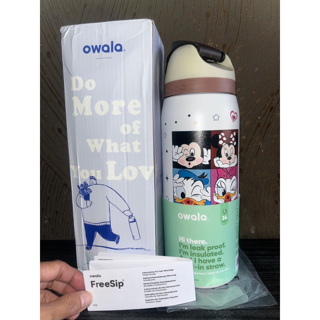 Jual Owala Disney Mickey & Friends tumbler original 32 Oz | Shopee ...