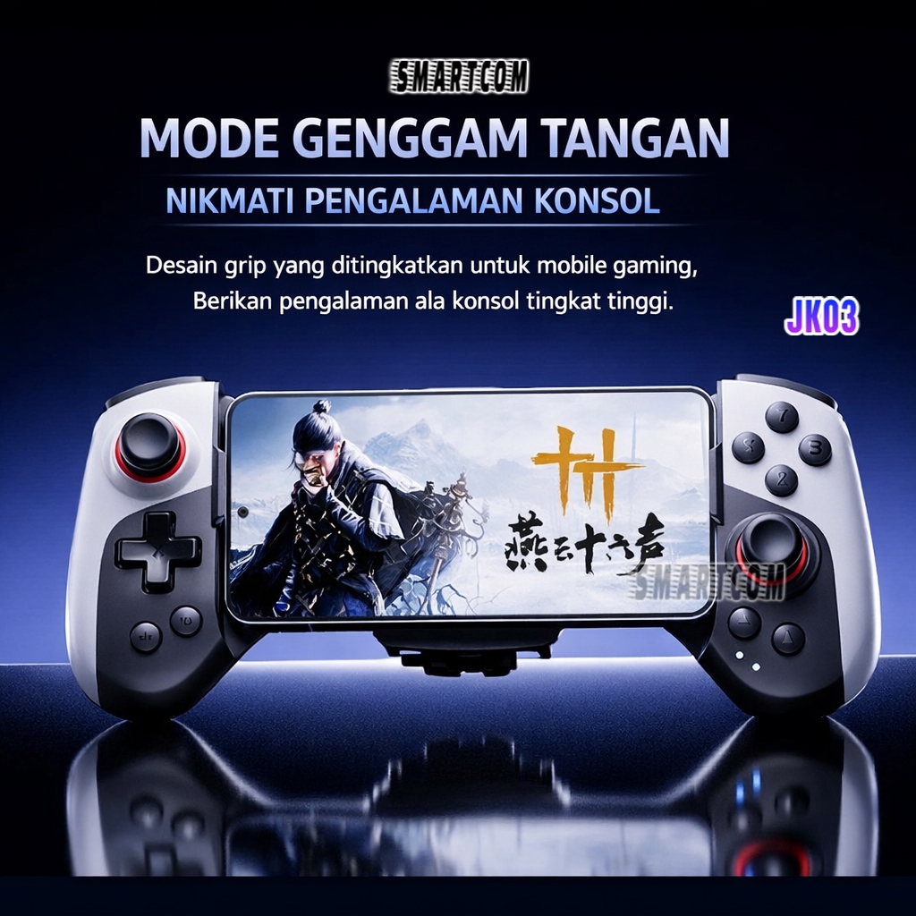 Jual SMARTCOM JK03 Gamepad Joystick Wireless Telescopic untuk HP IOS ...