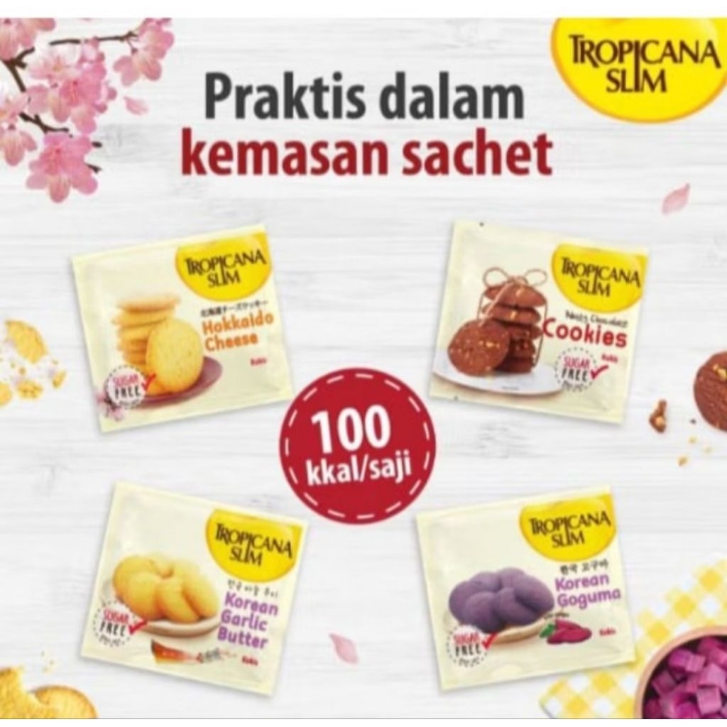 Jual Tropicana Slim Cookies Sachet | Shopee Indonesia