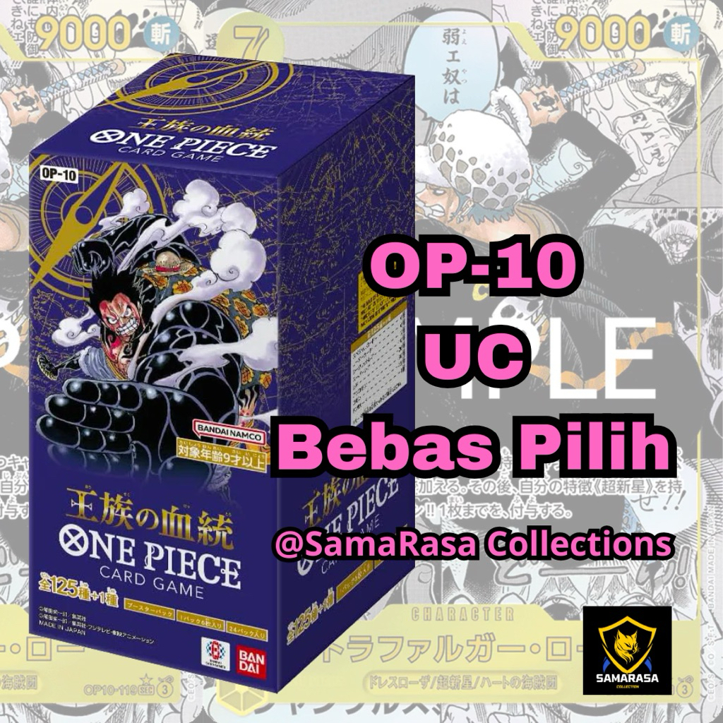Jual Kartu One Piece TCG OP-10 Character Rarity UC Original Jepang ...