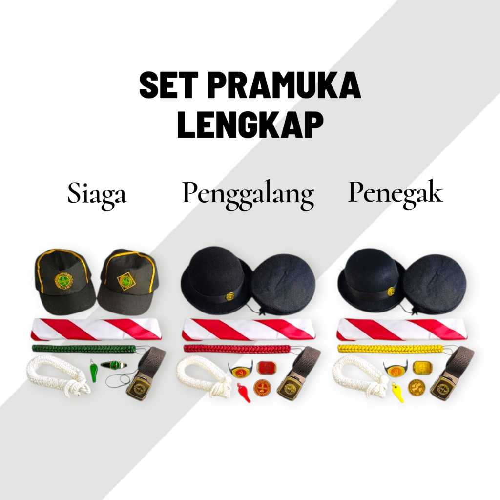 Jual Perlengkapan Set Atribut Pramuka Sd Smp Sma | Shopee Indonesia