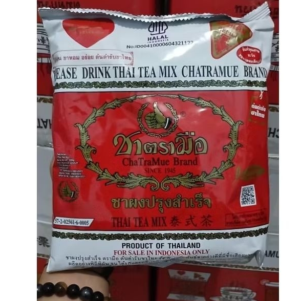 Jual Thea Cha Tramue Teh Thai MERAH 400g - 1 Dus isi 12 Pcs, Rasa ...