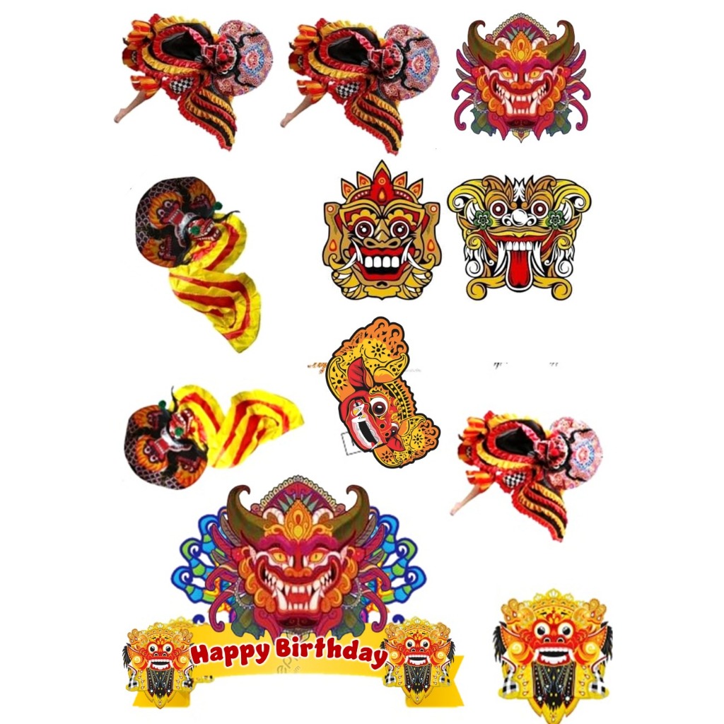Jual TOPPER Cake KUDA LUMPING/JARANAN/REOG PONOROGO/BANTENGAN Custom ...