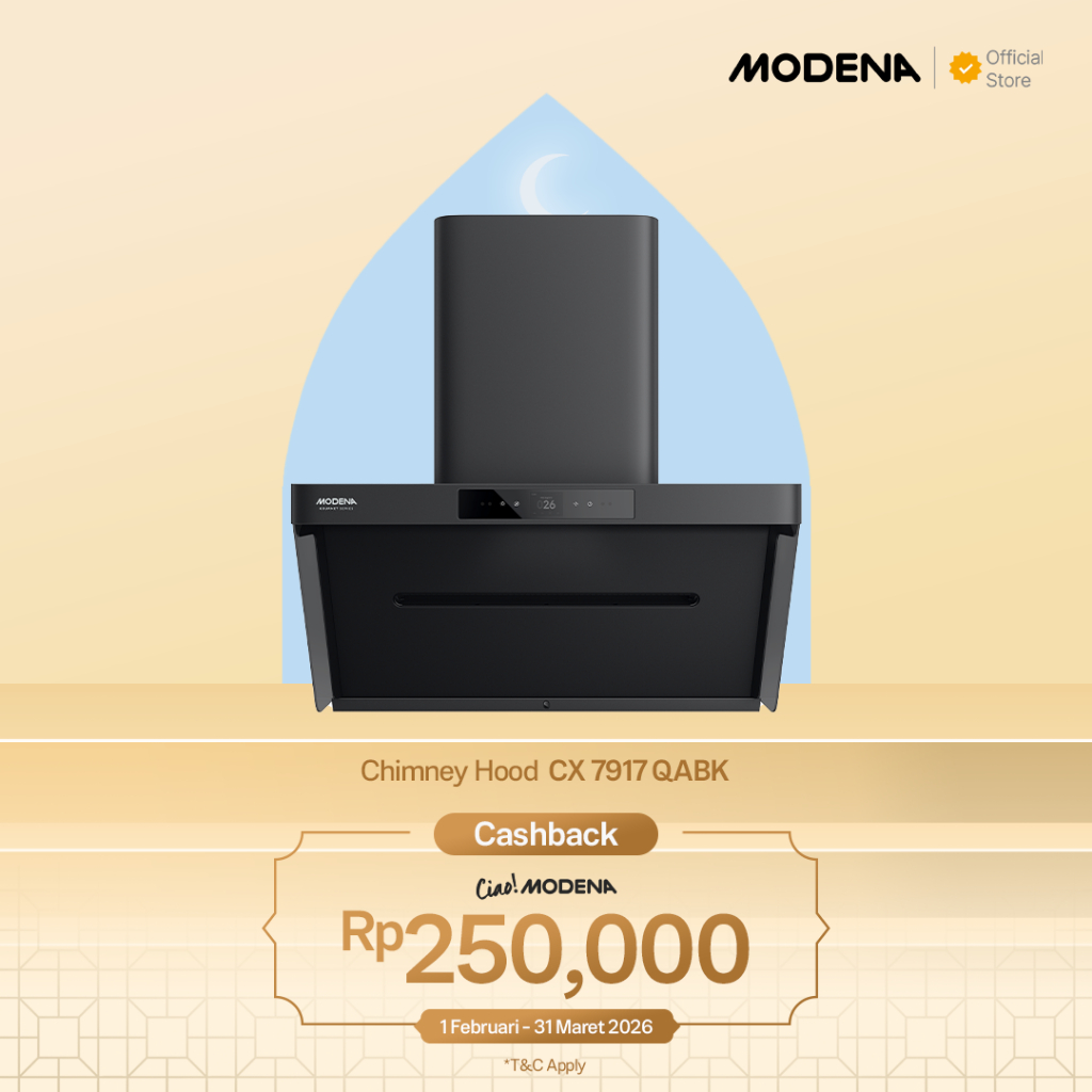 Jual MODENA Chimney Hood - CX 7917 QABK | Shopee Indonesia
