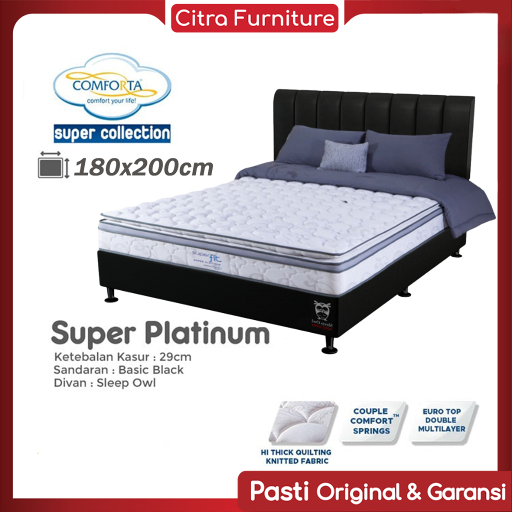 Jual Citra Furniture COMFORTA ® Comforta Spring bed Super Fit Super ...