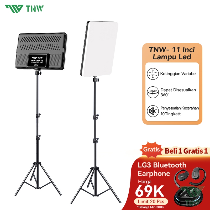 Jual TNW Lampu Foto Led Lampu Lighting Lampu Sorot Lighting Studio ...