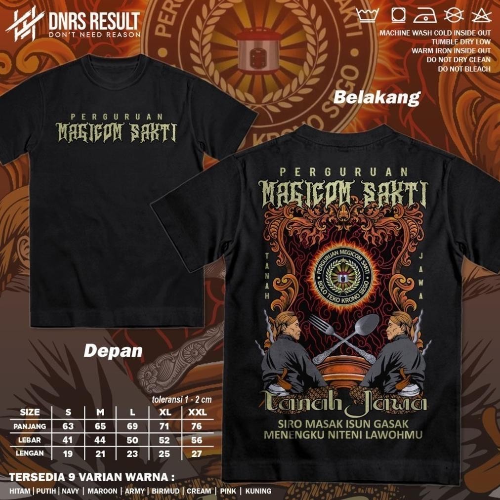 Jual READY STOK Kaos Pasmortal Tanah Jawa Perguruan Magicom Sakti ...