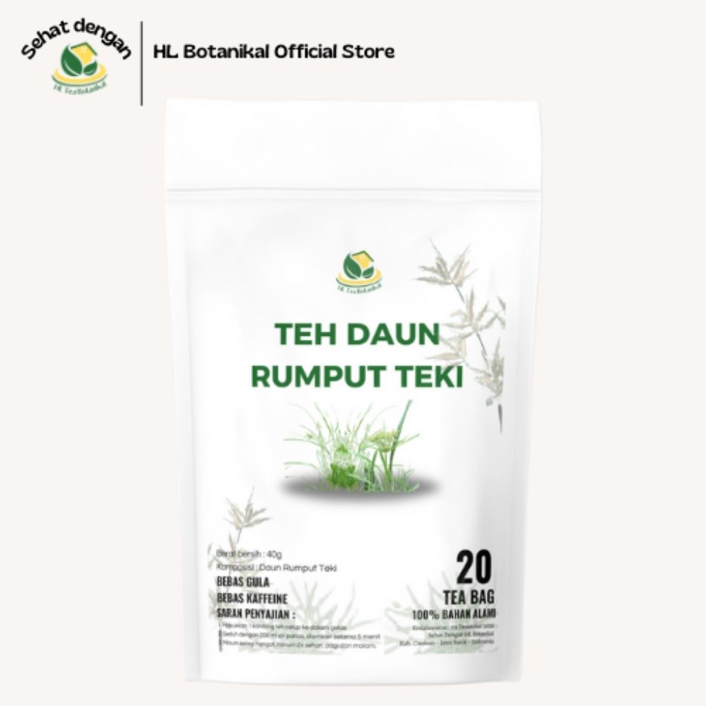 Jual Teh Daun Rumput Teki | Isi 20 Tea Bag | Shopee Indonesia