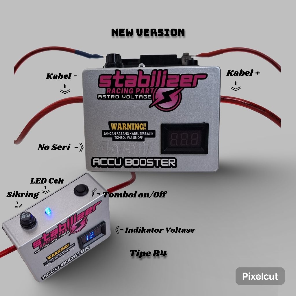 Jual Stabilizer Aki Motor Astro Voltage Original Tipe R4 | Shopee Indonesia