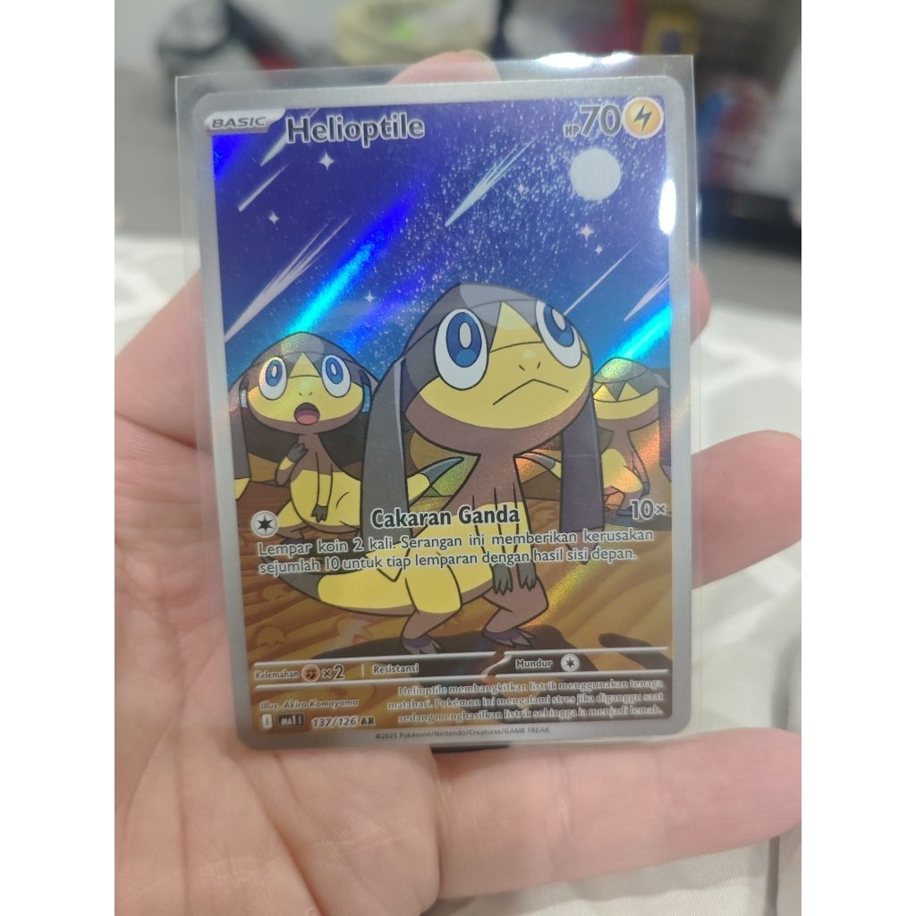 Jual helioptile ar ma1 tcg pokemon japan | Shopee Indonesia