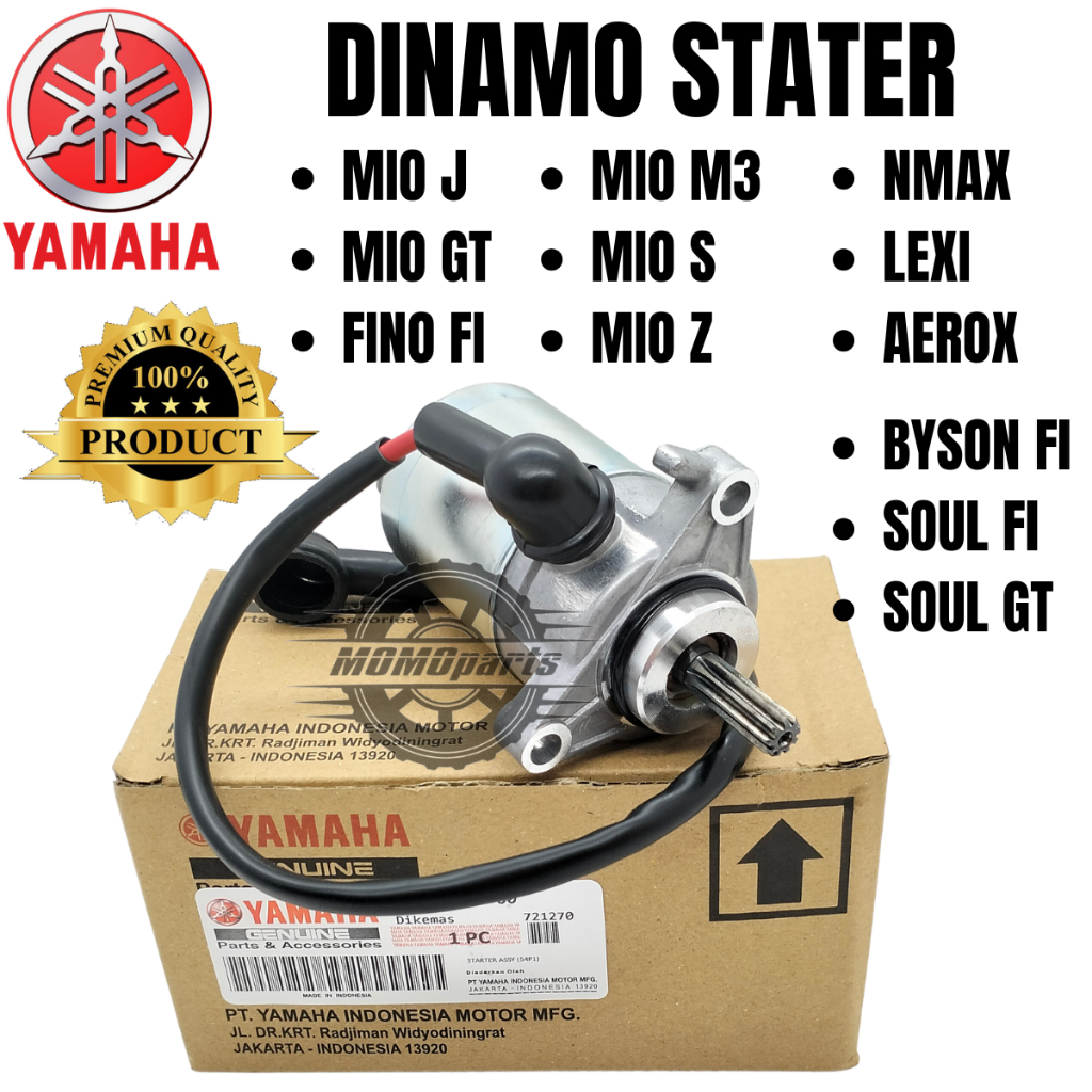 Jual ORIGINAL DINAMO STATER ASSY MOTOR STARTER YAMAHA 54P MIO J S Z M3 ...