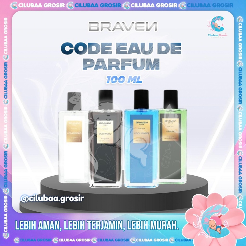 Jual BRAVEN Code Eau De Parfum 100mL || Parfum Pria || Cedar Wood ...
