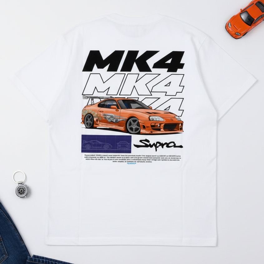 Jual GILAN Kaos Distro Unisex Mobil Toyota Supra MK4 Baju Brian O ...