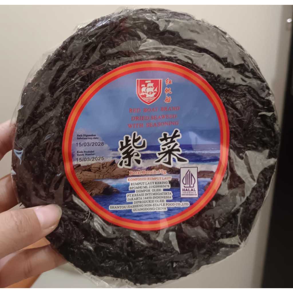 Jual Rumput laut kering Cichai CiCai Zi Cai Dried seaweed CeCai 50g ...