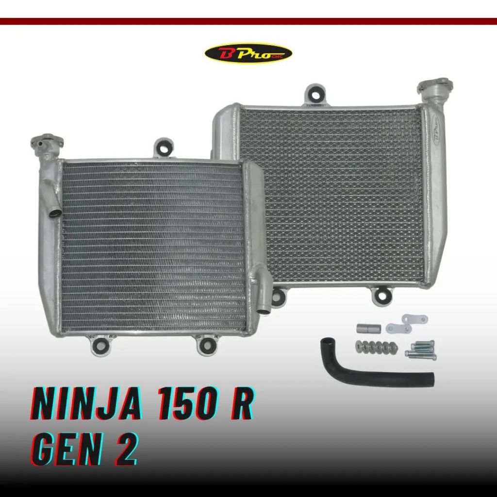 Jual Radiator BPro Gen 2 Race Non Gambot 150cc Ninja 150 R RR MX King ...