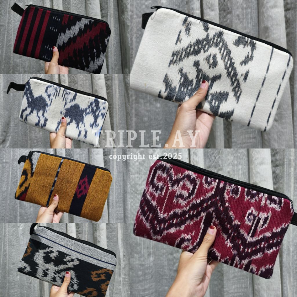 Jual Dompet Tenun Handmade Motif Etnik Toraja Sulawesi Dayak Kalimantan ...