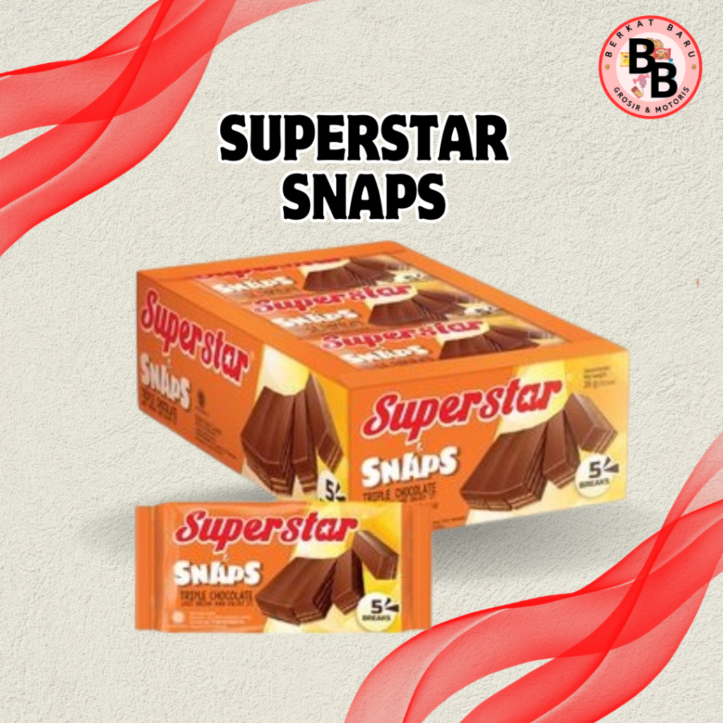 Jual [BB SNACK] SUPERSTAR SNAPS BOX | Shopee Indonesia